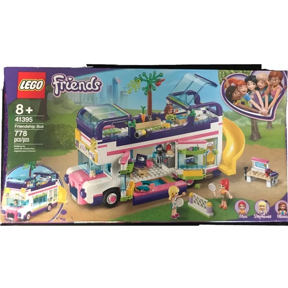 Lego | Toys | Lego Friends Friendship Bus 4395 Toy Playset Building Kit ...